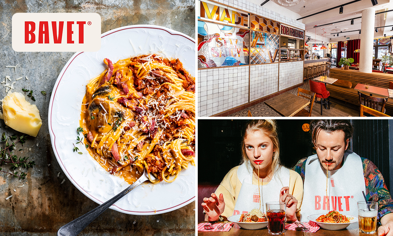 Bavet, 2-gangen keuzelunch of -diner + mocktail naar keuze bespaar 45% ...