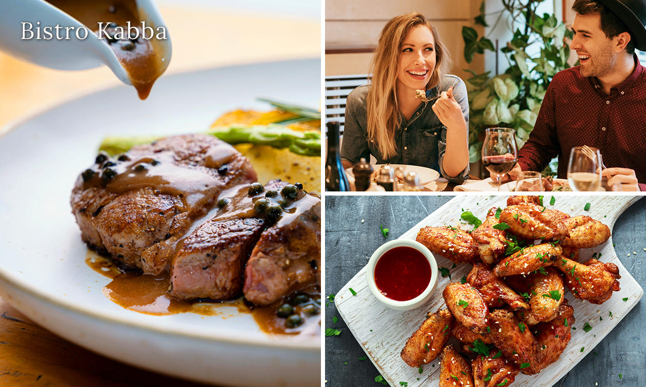 Bistro Kabba, 3-gangen keuzediner in hartje Binkom bespaar 46% in Hageland via Social Deal