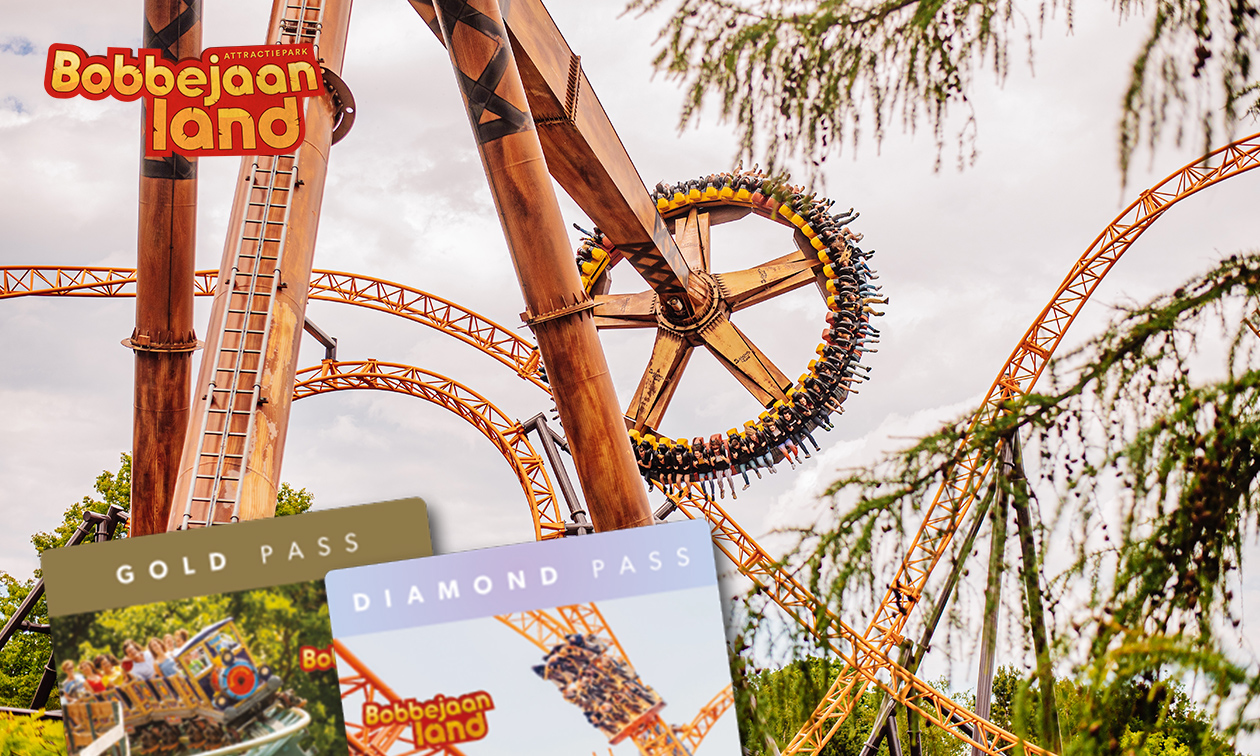 Bobbejaanland, Onbeperkt Bobbejaanland + entree bij 3 andere pretparken ...