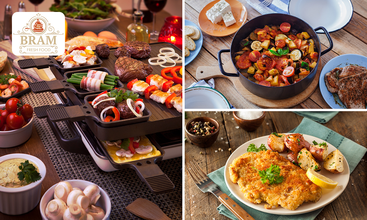 Bram Freshfood, Gourmet- of verspakket voor bezorgen/afhalen bespaar 22 ...