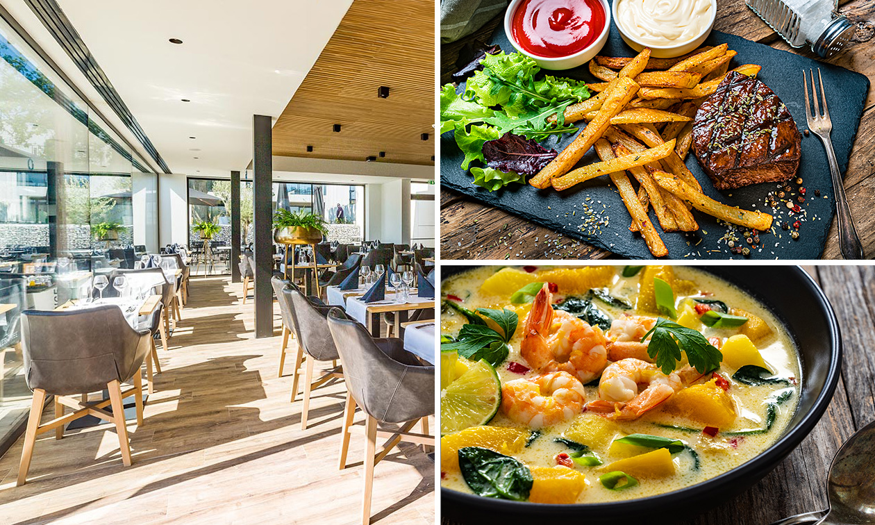 Brasserie des Lacs, Menu en 2 services au bord aux Lacs de l'Eau d ...