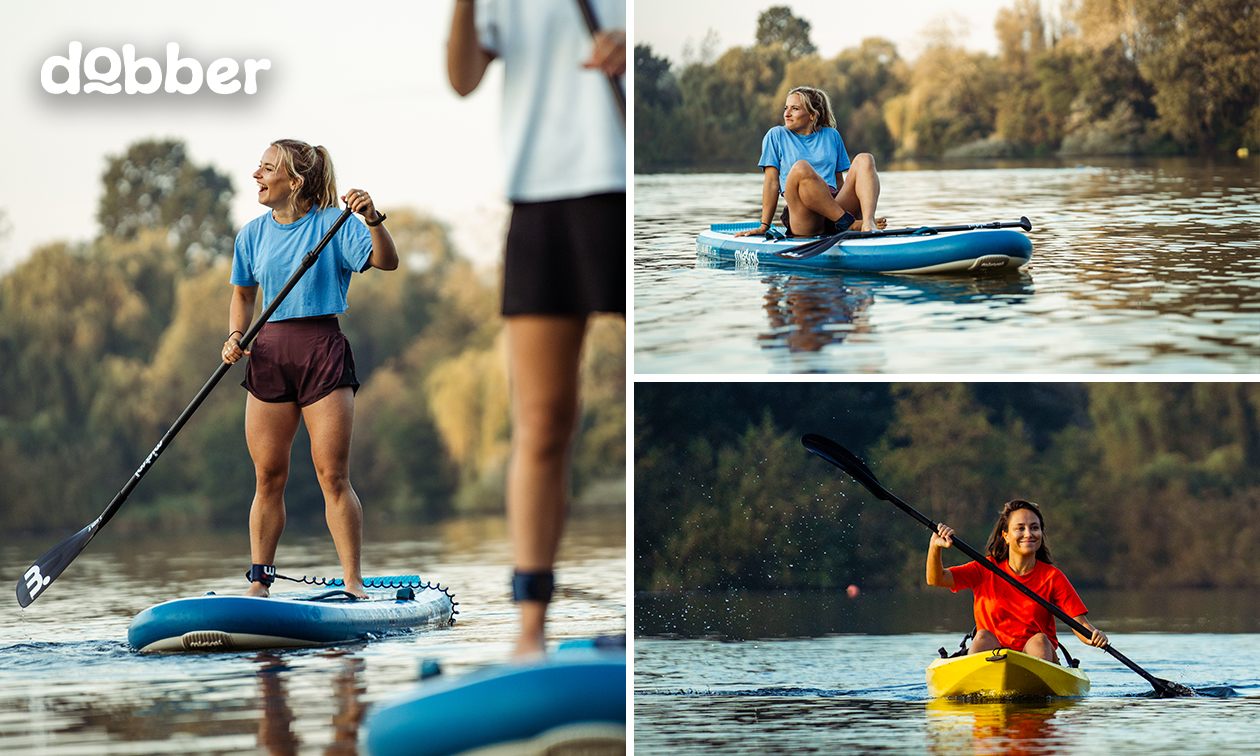 Dobber België, Kajakken of suppen voor 1 of 2 personen (1,5 of 3 uur ...