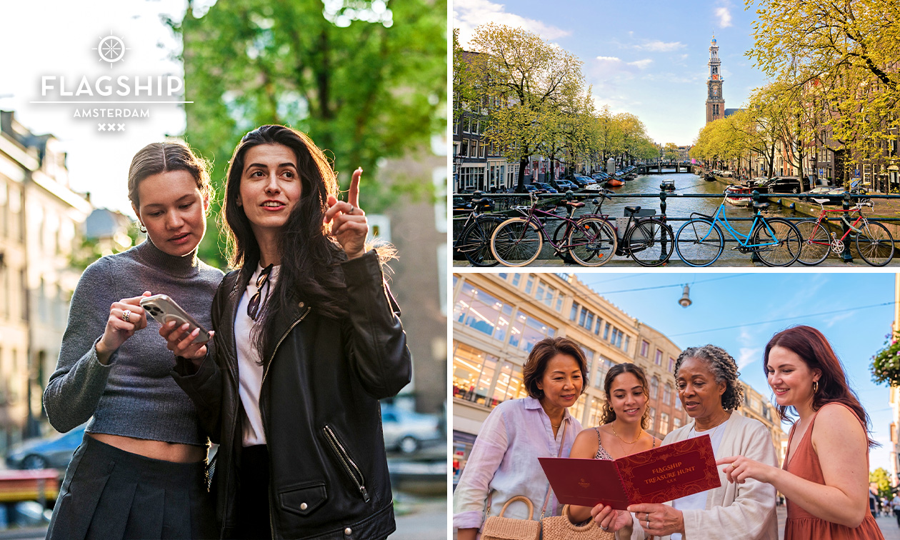Flagship Events, Amsterdam Treasure Hunt (1,5 uur) bespaar 60% in ...