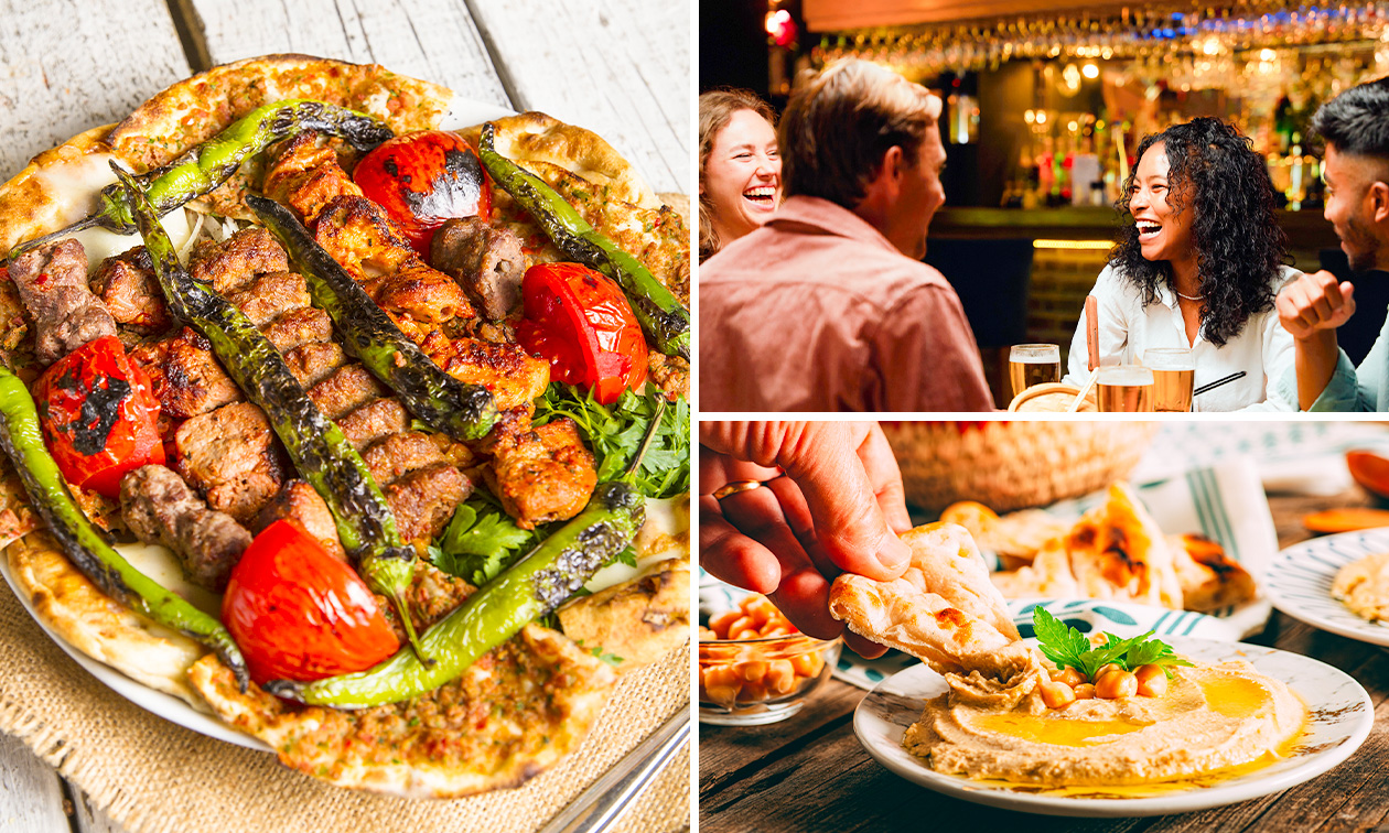 Gaza Taste, Menu en 3 ou 4 services à la carte à Bruxelles : épargnez ...