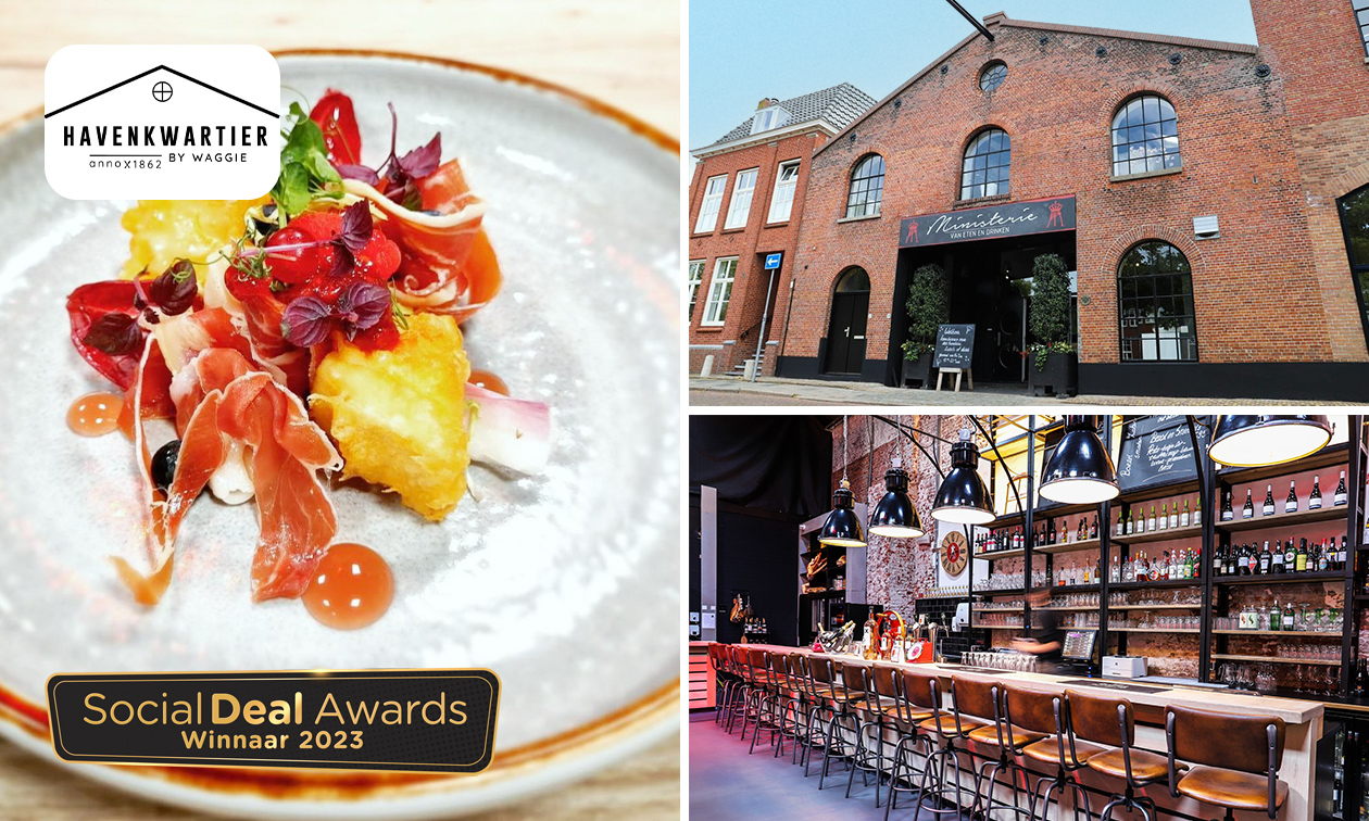 Havenkwartier by Waggie, Luxe lunch of diner in Rijksmonumentaal pand ...