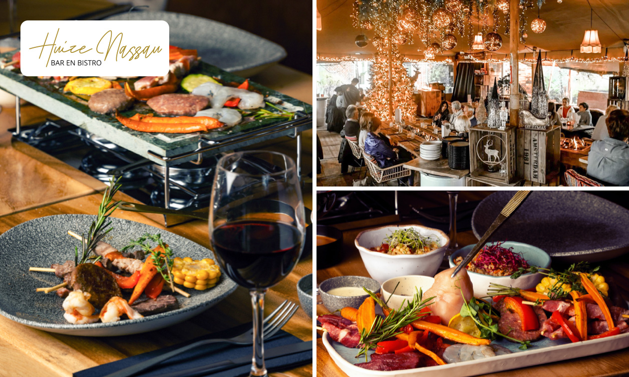 Winterbar Huize Nassau, Steengrillen incl. cocktail of mocktail naar ...