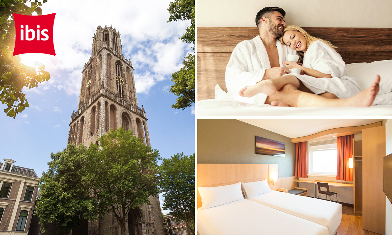 Ibis Hotel Utrecht, Overnachting voor 2 + ontbijt in Utrecht bespaar 25 ...