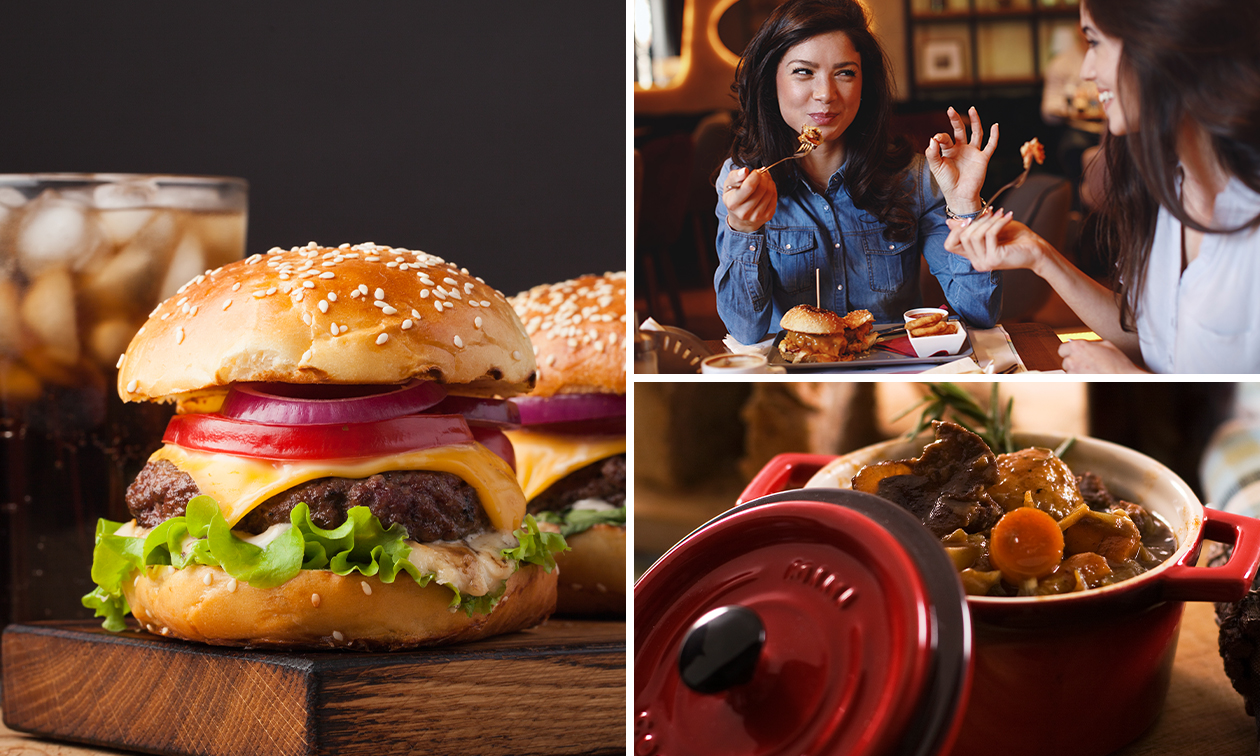 La Petite Friterie, Hamburger au choix + frites + sauce ou plat ...