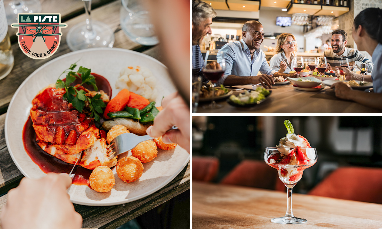 La Piste, Menu en 2 ou 3 services à la carte : épargnez 35% à L'Ardenne avec Social Deal