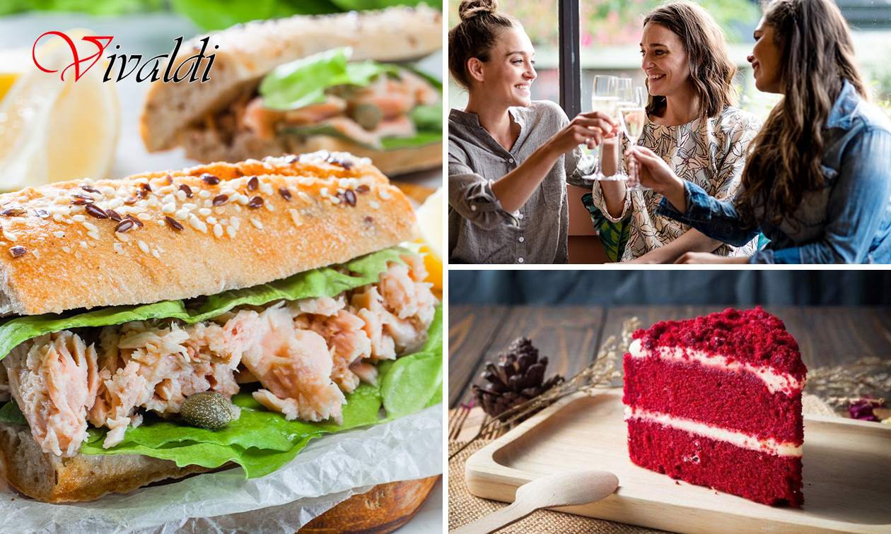 Lunchroom Vivaldi, Luxe 3-gangenlunch inclusief cava bespaar 53% in ...