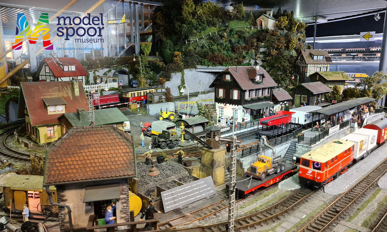 Modelspoor Museum, Entree Modelspoor Museum + drankje en koek bespaar ...