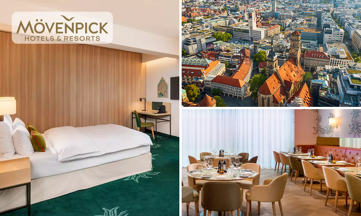 Mövenpick Hotel Stuttgart Messe & Congress, Nuits pour 2 + petit ...