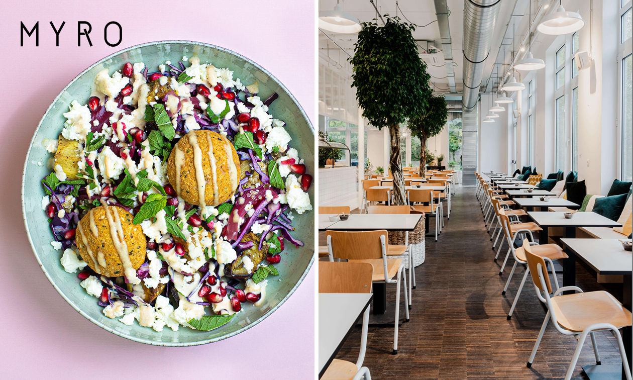 Myro, Lunch ou brunch en 2 services + evtl. verre de Prosecco ...