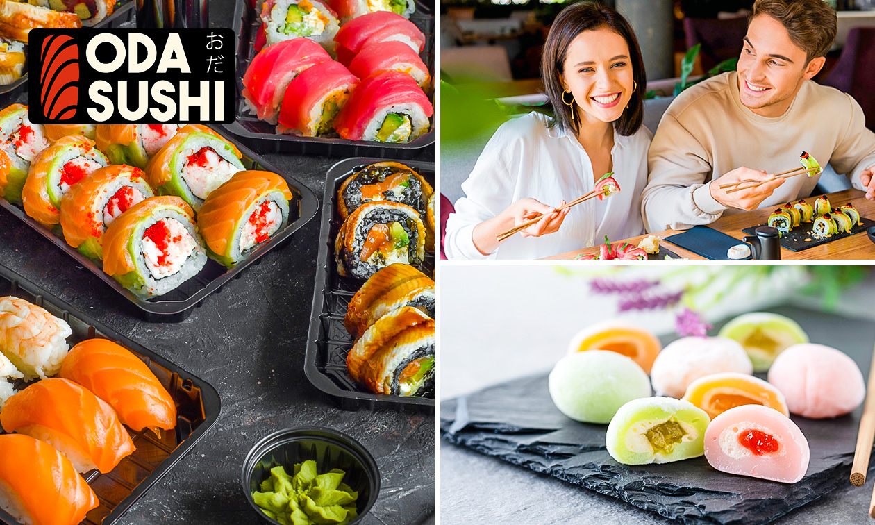 Oda Sushi, Menu sushi en 4 services à Bruxelles : épargnez 39% à ...