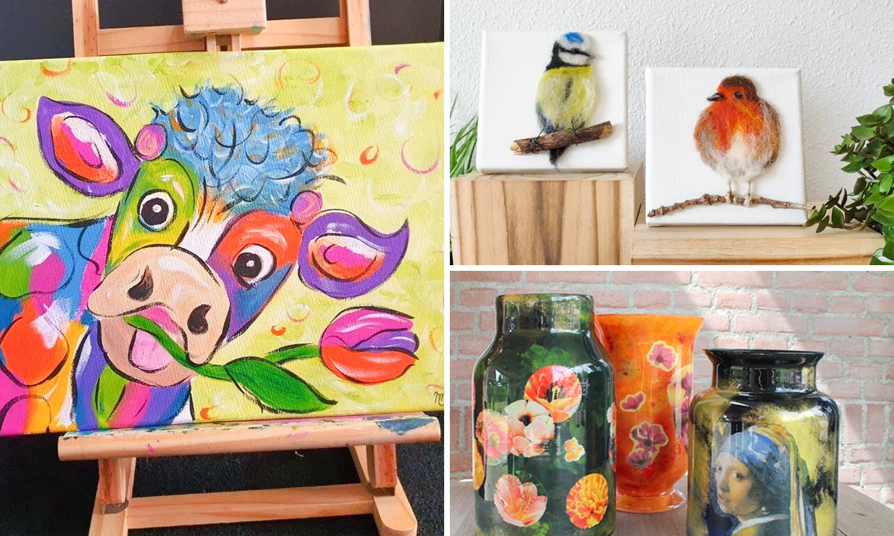 Onss Createlier, Creatieve workshop naar keuze bespaar 42% in Nijmegen ...