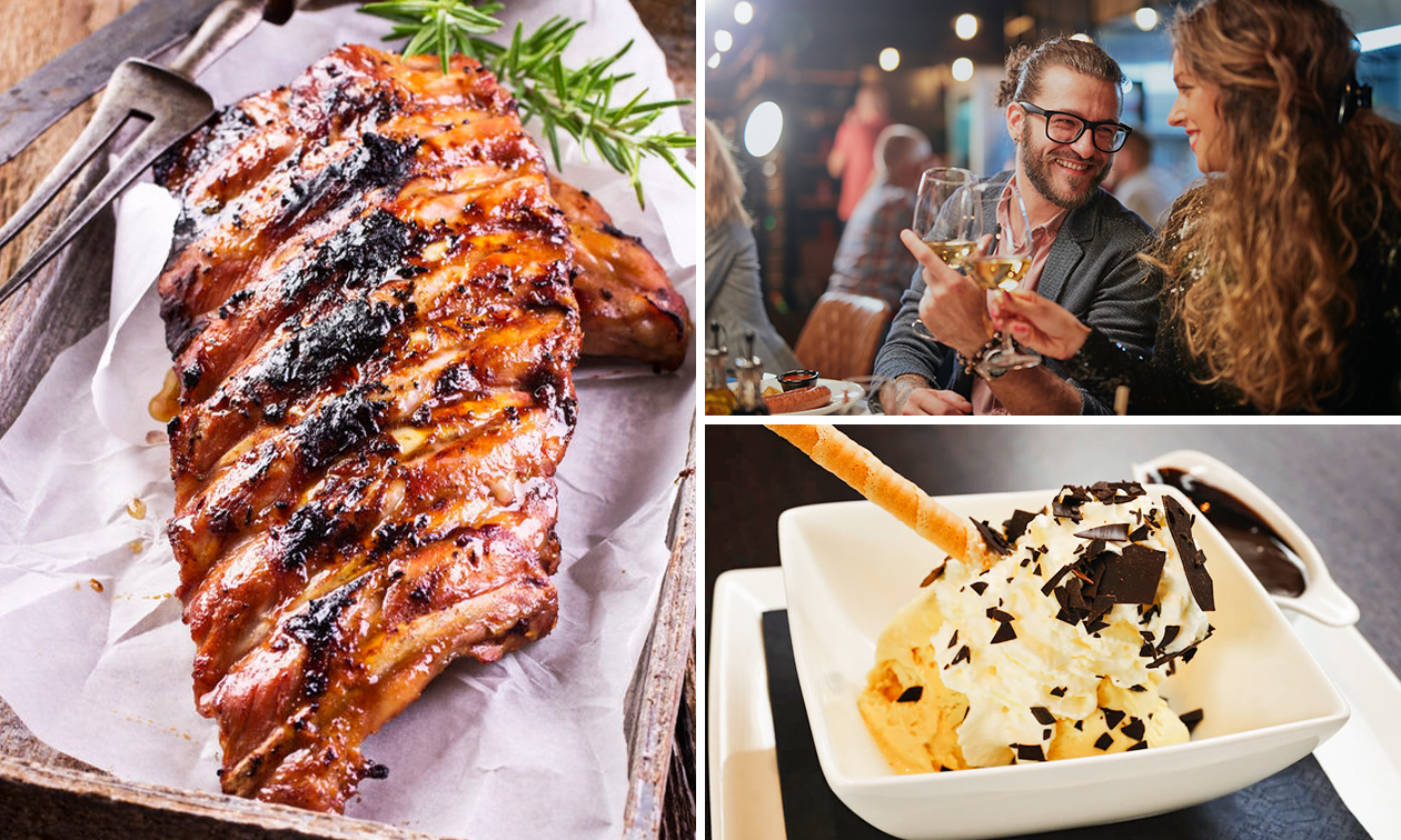 Por savor, 3-gangendiner met ribbetjes a volonté bij Por Savor bespaar ...