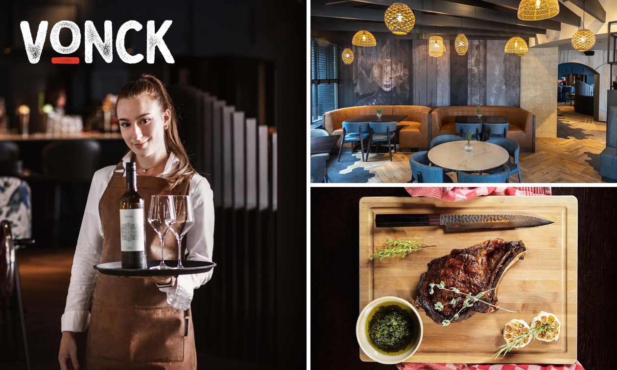 Restaurant Vonck, 3-gangen keuzediner bespaar 44% in Zwolle via Social Deal