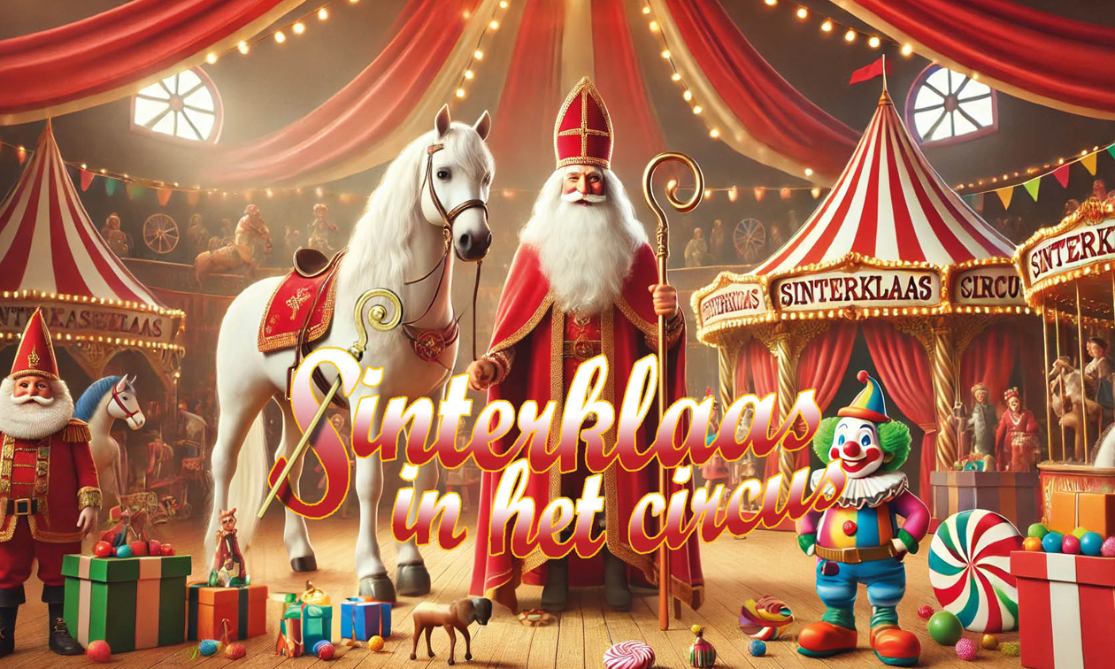 Sinterklaas in het circus, Entreeticket voor Sinterklaas in het circus ...