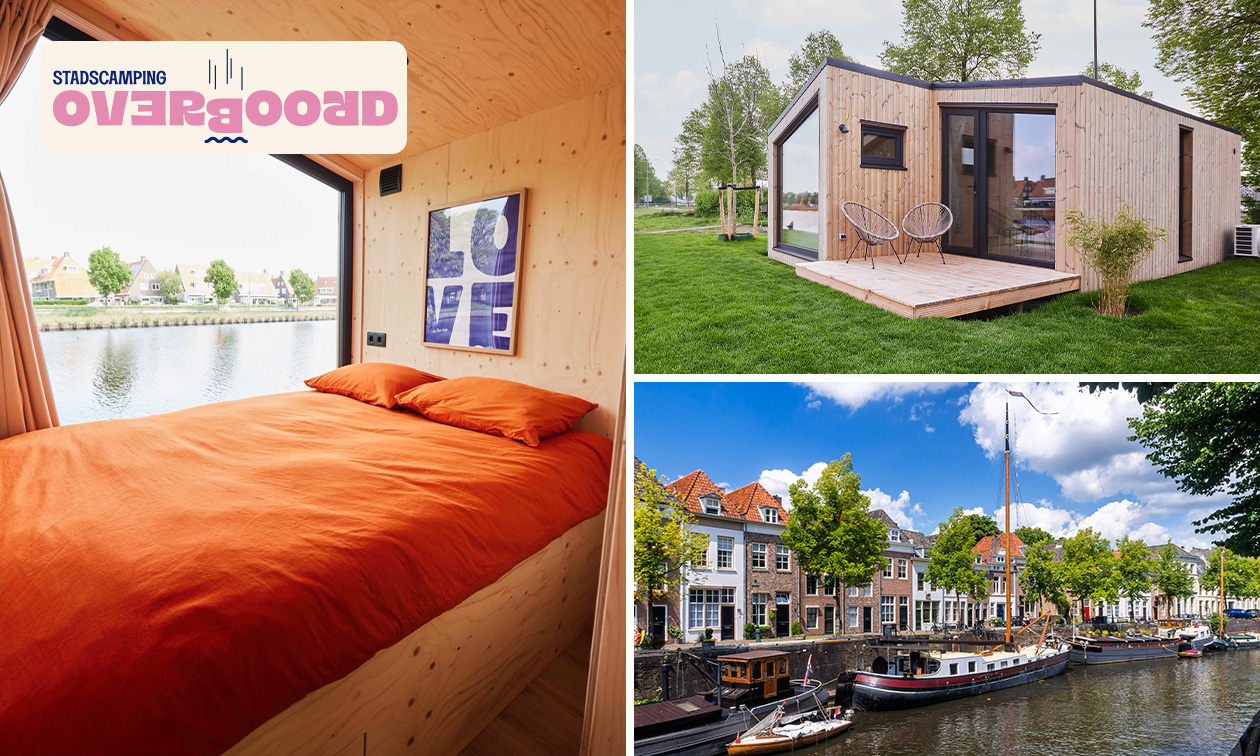 Stadscamping Overboord, 2 overnachtingen voor 4 in hartje Den Bosch ...