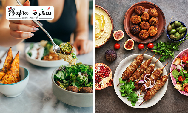 Sufra, Libanees 3-gangendiner à la carte bespaar 41% in Antwerpen via ...