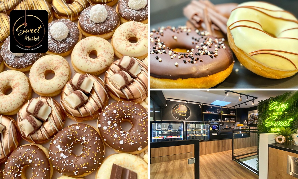 Sweet Market, Donutbox voor afhaal bespaar 31% in Hasselt via Social Deal