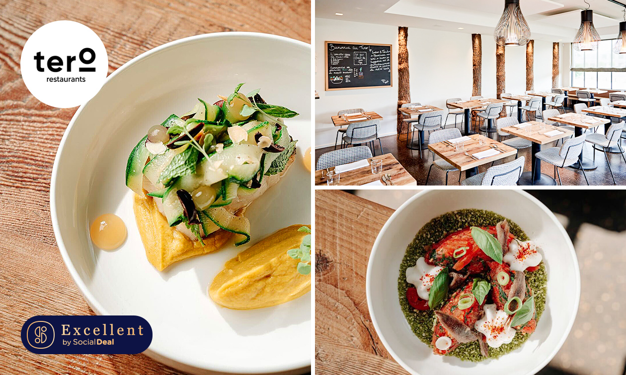 Tero, Menu en 3 ou 4 services à la carte chez Tero : épargnez 41% à ...