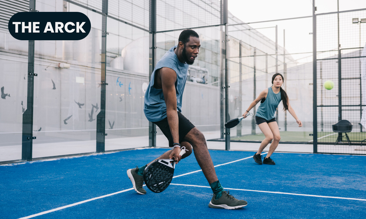 The Arck Padel, Padel voor 4 personen + drankje (1,5 uur) bespaar 51% ...