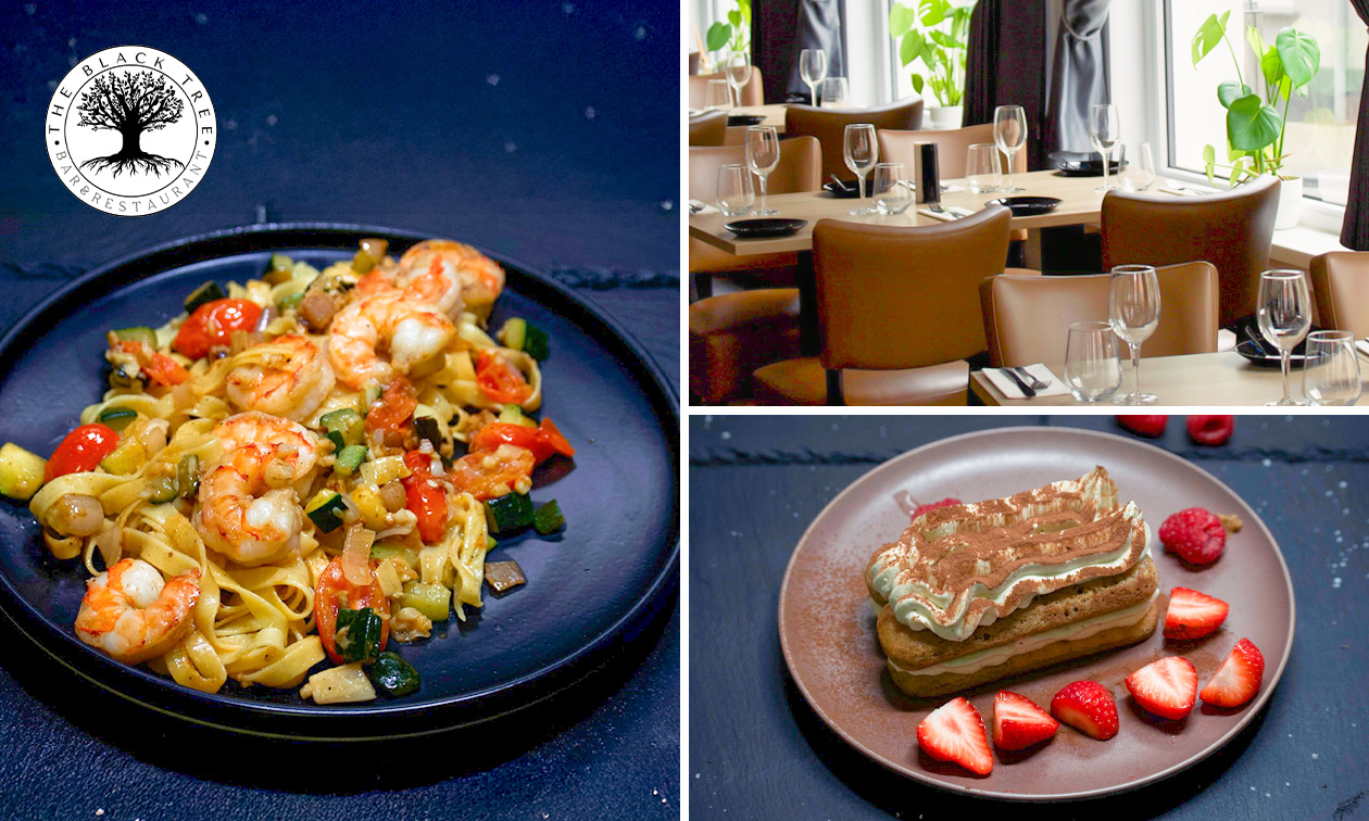 The Black Tree, 3-gangenlunch of -diner à la carte bespaar 49% in Aalst ...