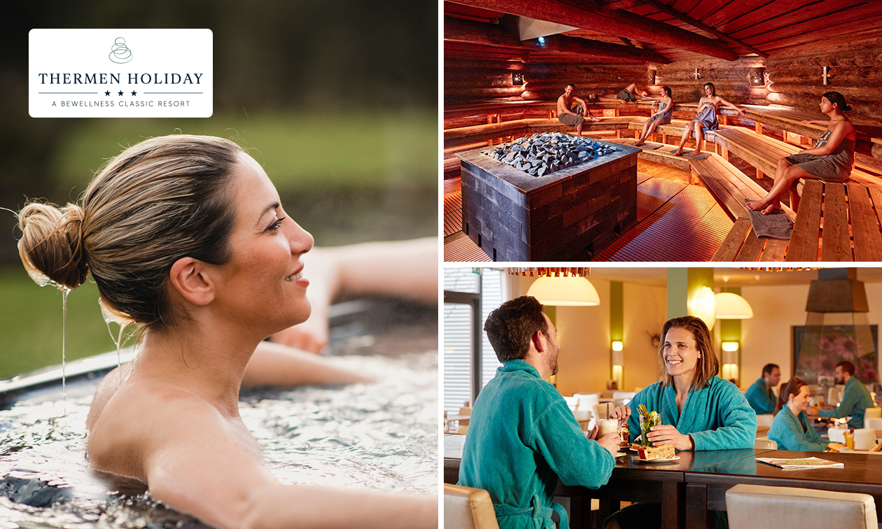 Thermen Holiday, Dagentree Thermen Holiday + koffie of thee bespaar 39% ...