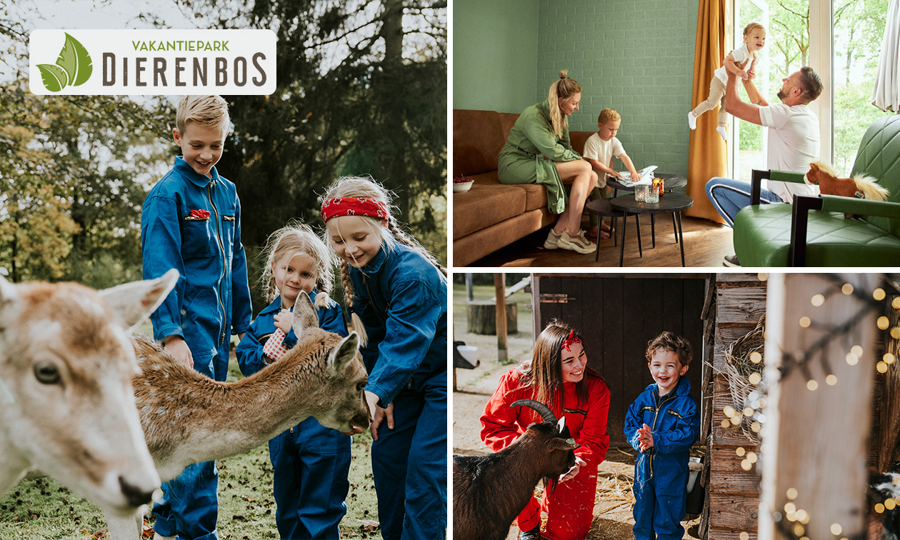 Vakantiepark Dierenbos, Séjour en demi-semaine ou en week-end (4 ou 6 ...