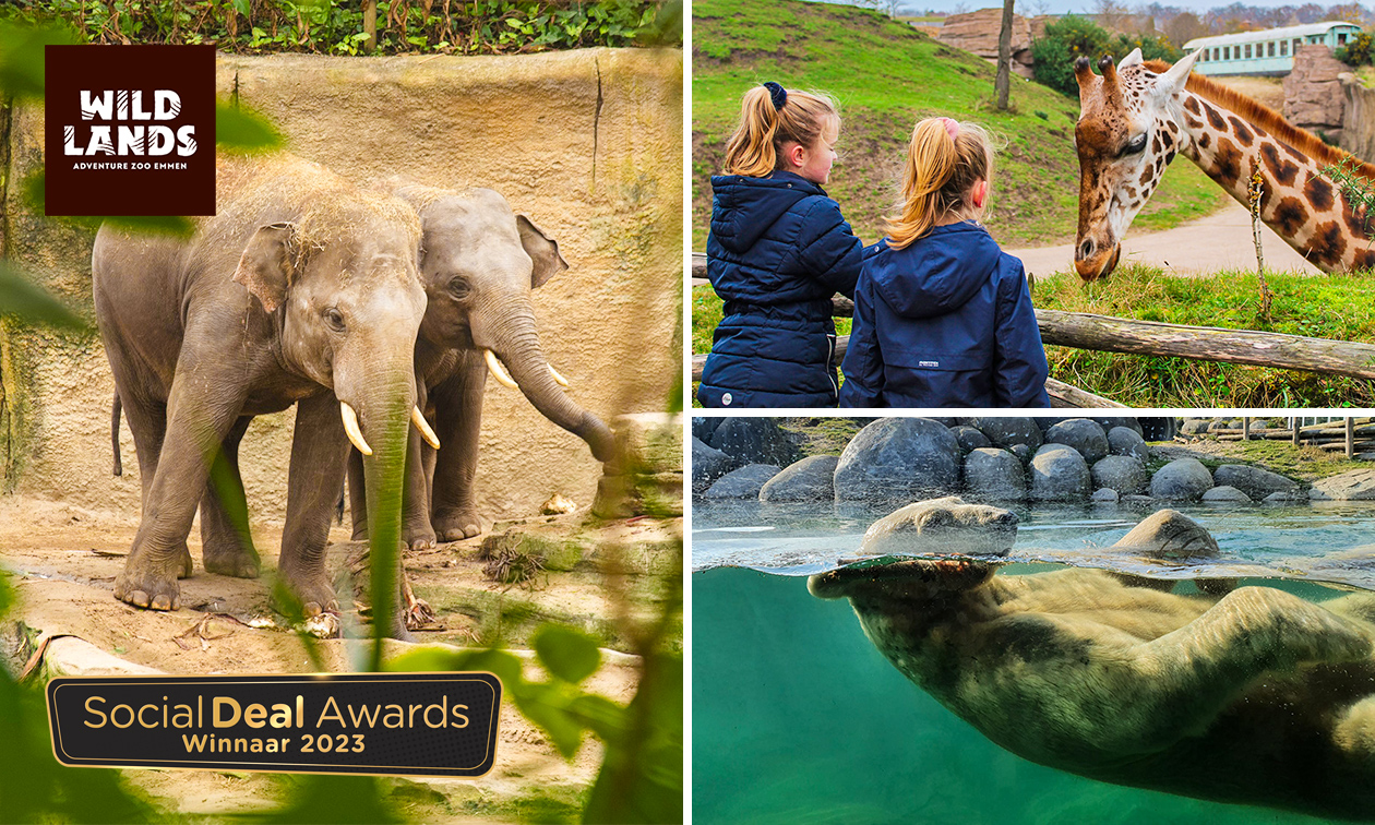 WILDLANDS Adventure Zoo Emmen, Entrée à la journée au zoo WILDLANDS ...