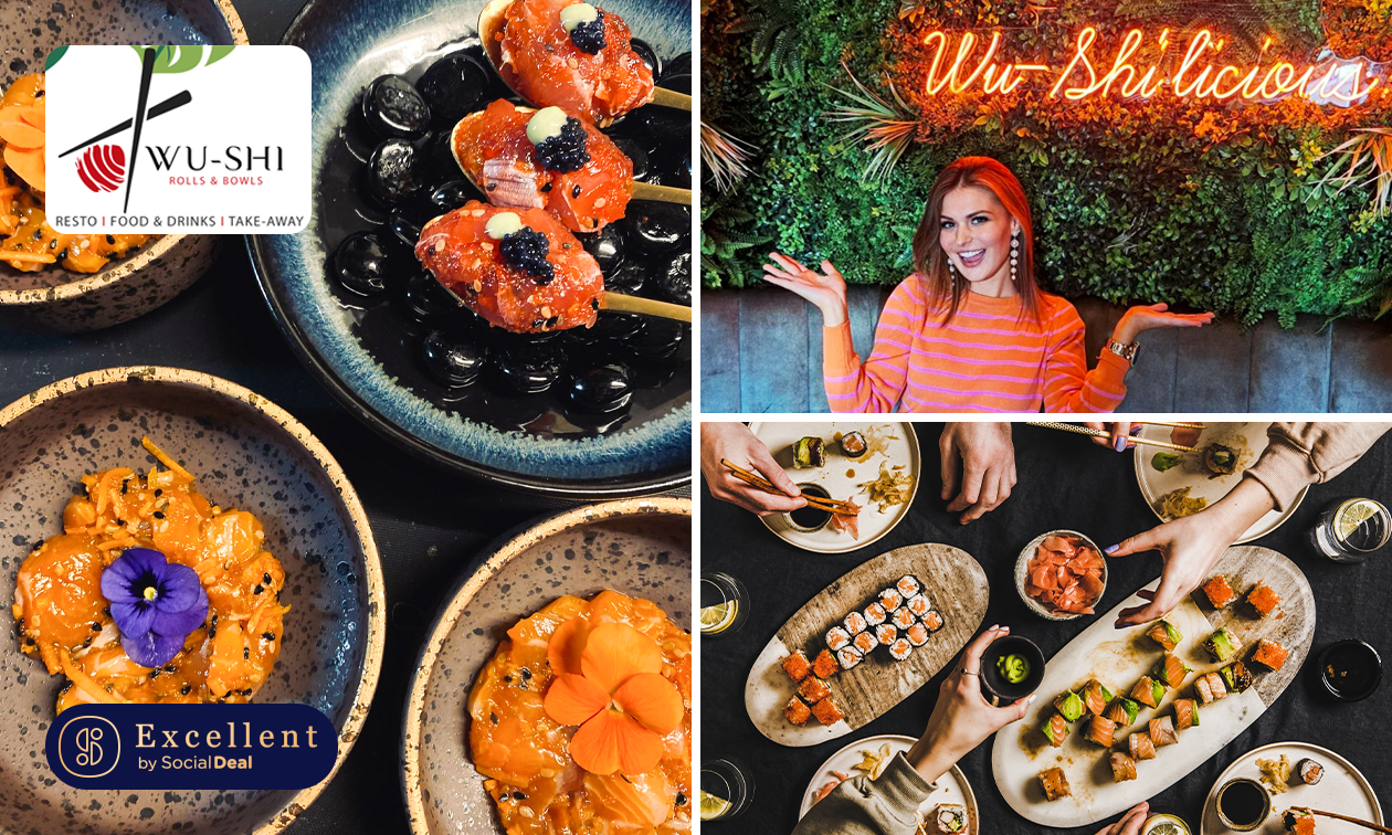WU-SHI, High class 2-gangen sushidiner bespaar 33% in Westhoek via ...